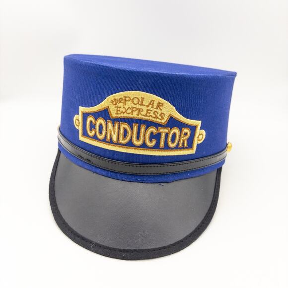 Accessories | The Polar Express Conductor Hat Embroidered Logo Adult ...